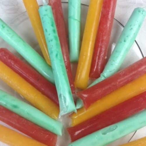 Filipino Iced Candy: Frozen Ice Pops in Mango, Watermelon and Coconut ...