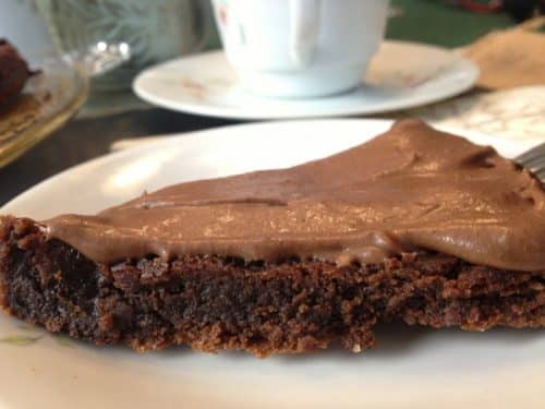 Flour-less Chocolate Cake with Filipino Tablea - The Quirino Kitchen