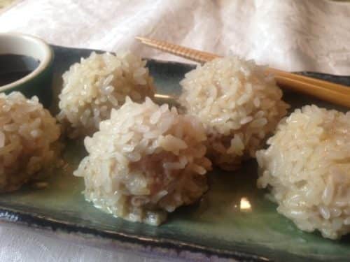 Pork Siomai - Pearl Balls in Sweet Rice - The Quirino Kitchen