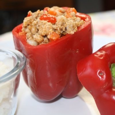Filipino Relyeno- Stuffed Bell Peppers with Pork and Potatoes - The ...