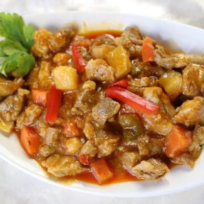 Instant Pot Filipino Pork Menudo - The Quirino Kitchen