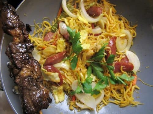 Pancit Bam-i with Canton and Sotanghon Noodles - The Quirino Kitchen
