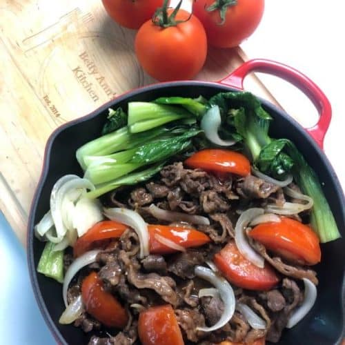 Chinese Beef with Tomatoes - The Quirino Kitchen