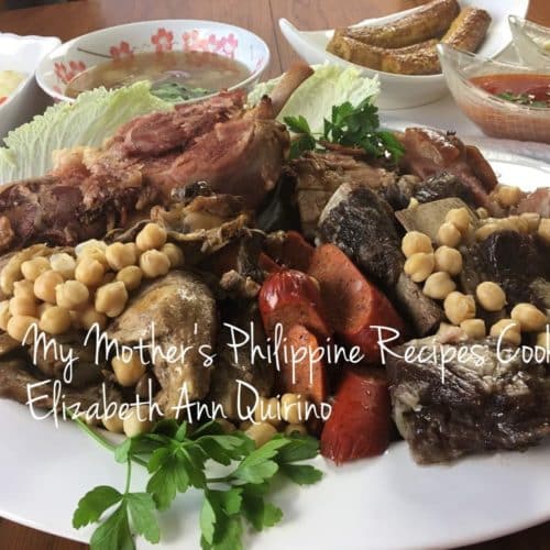 Spanish-style Filipino Cocido with Eggplant Hash and Tomato Sauce - The ...