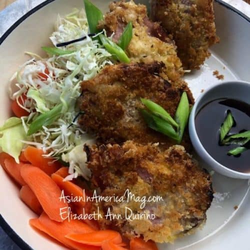 Ham Katsu - Japanese Breaded Ham Slices - The Quirino Kitchen
