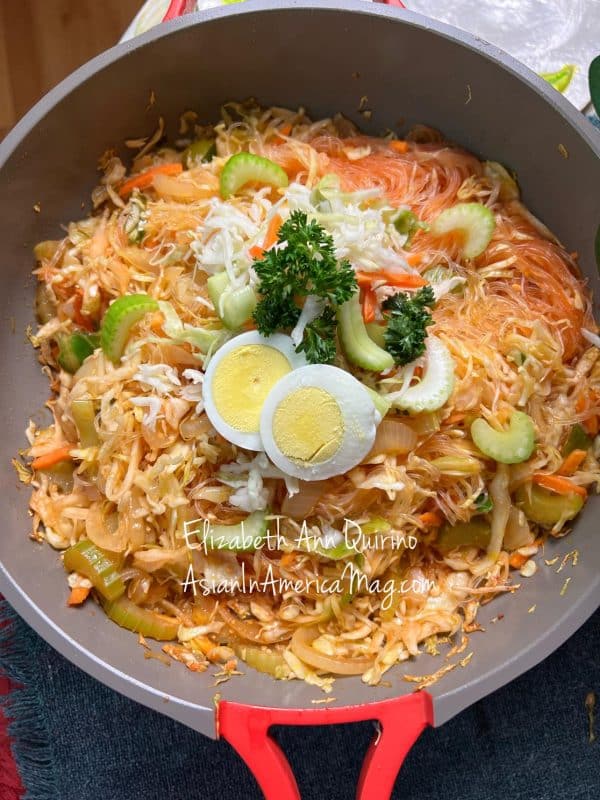 Vegetable Pancit Sotanghon - The Quirino Kitchen