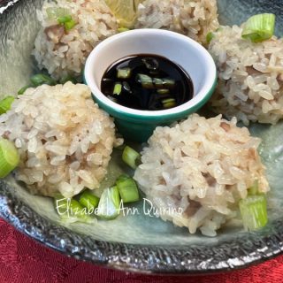 Siomai Rice Pearl Balls - The Quirino Kitchen