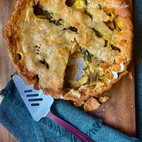 Coronation Chicken Pie - The Quirino Kitchen