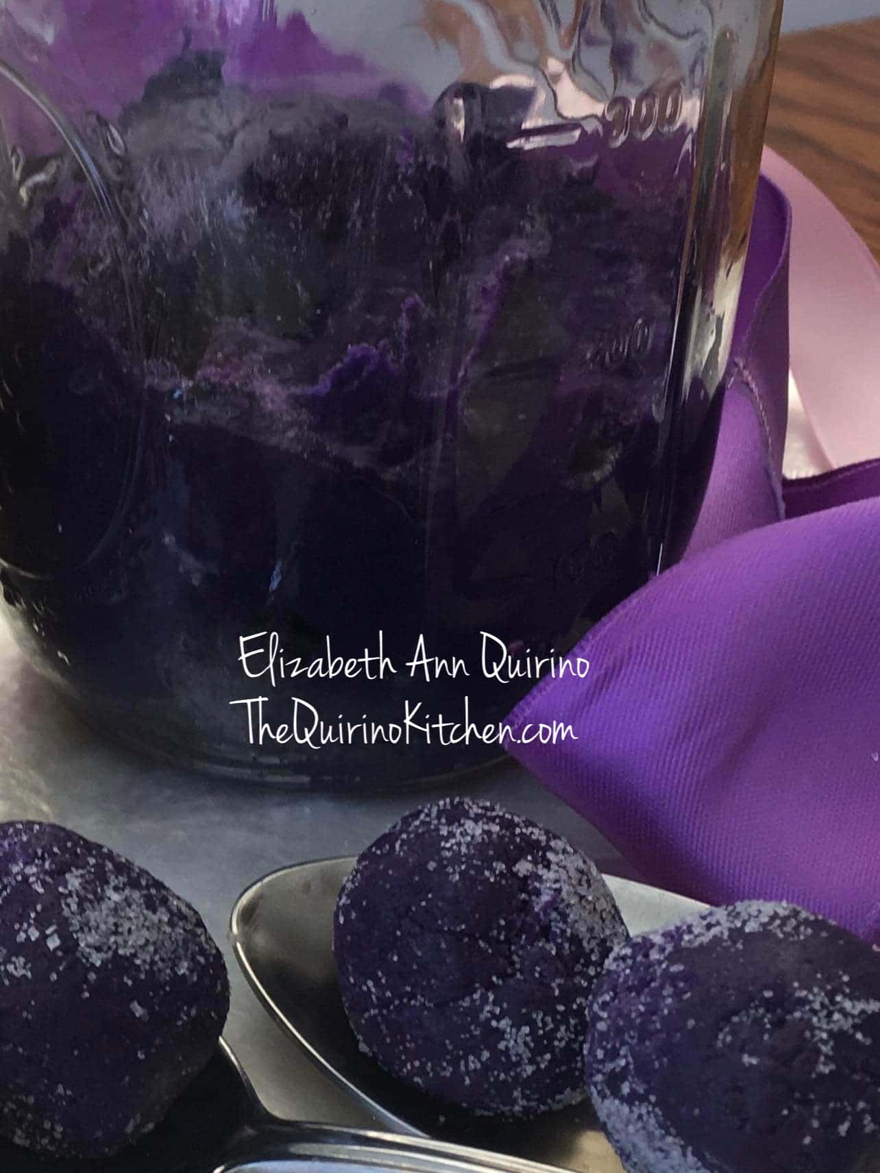 Pastillas de Ube - Purple Yam Milk Candy - The Quirino Kitchen
